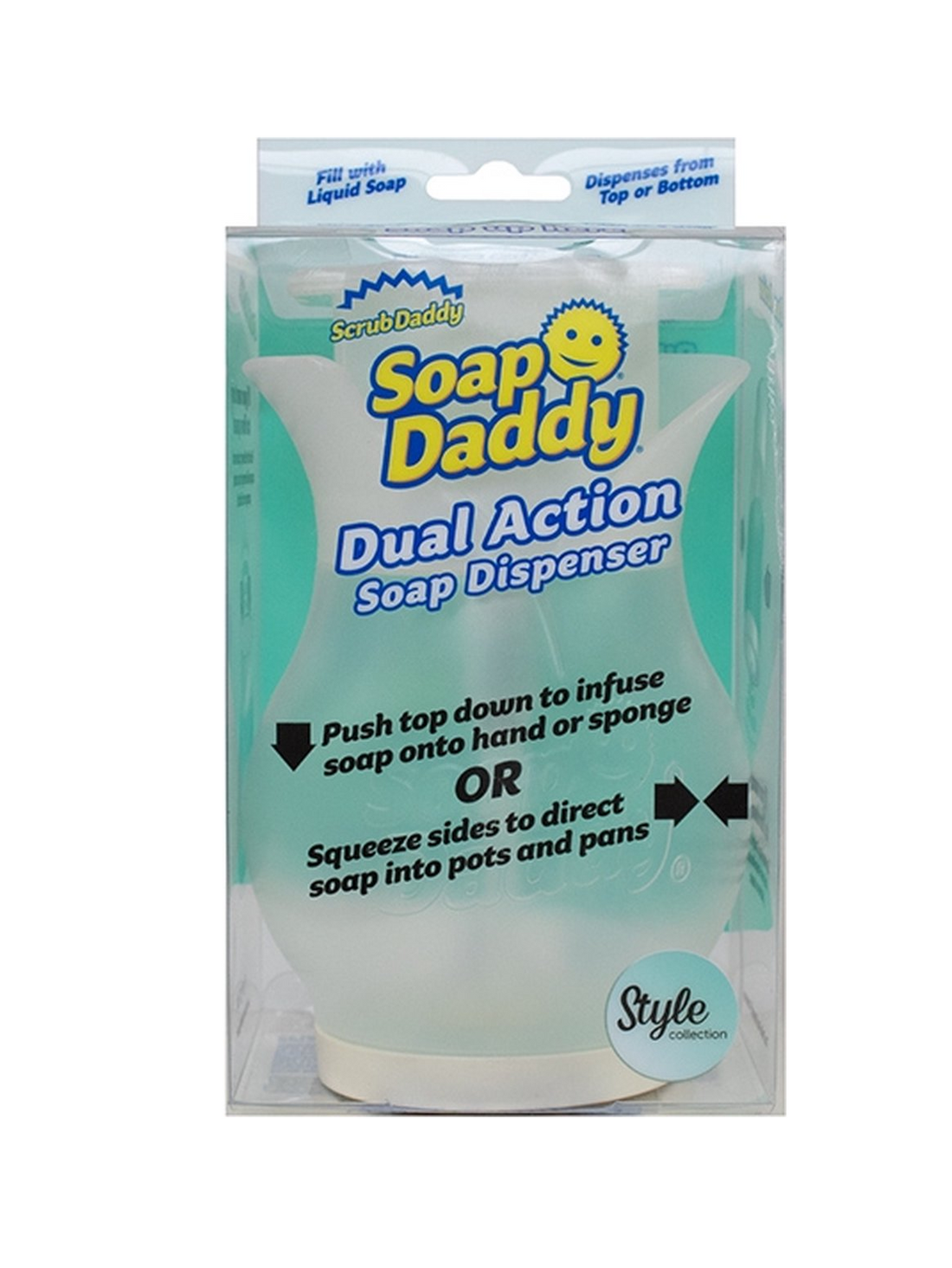 Scrub Daddy - Soap Daddy Dual Action Soap Dispenser – ViralCleaning